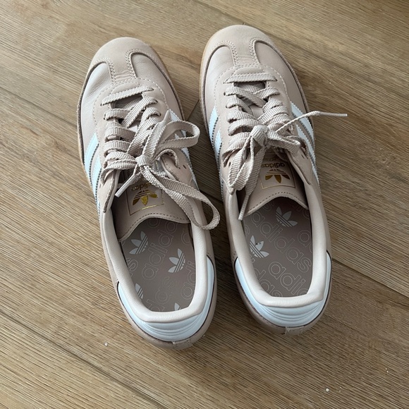 adidas | Shoes | Adidas Sambas Worn Twice Wonder Taupe Color | Poshmark